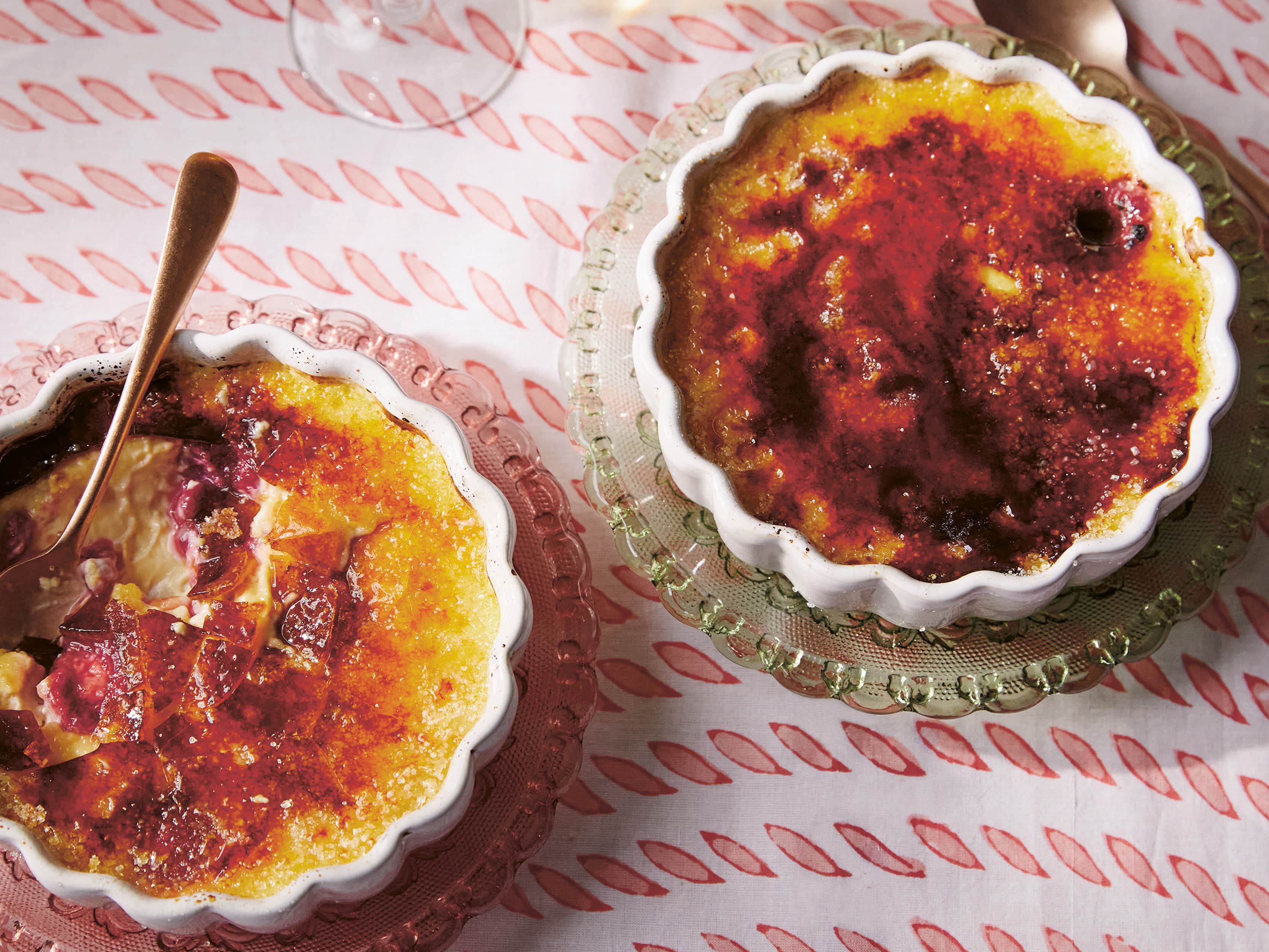 full recipe – lavender and raspberry crème brûlée • food • frankie ...