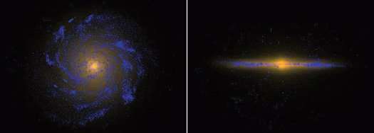 Supercomputer Simulation Shows for the First Time How a Milky Way-Like ...