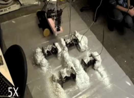 Foambot Creates Itself Out of Sprayable Foam, Becoming Whatever Robot ...