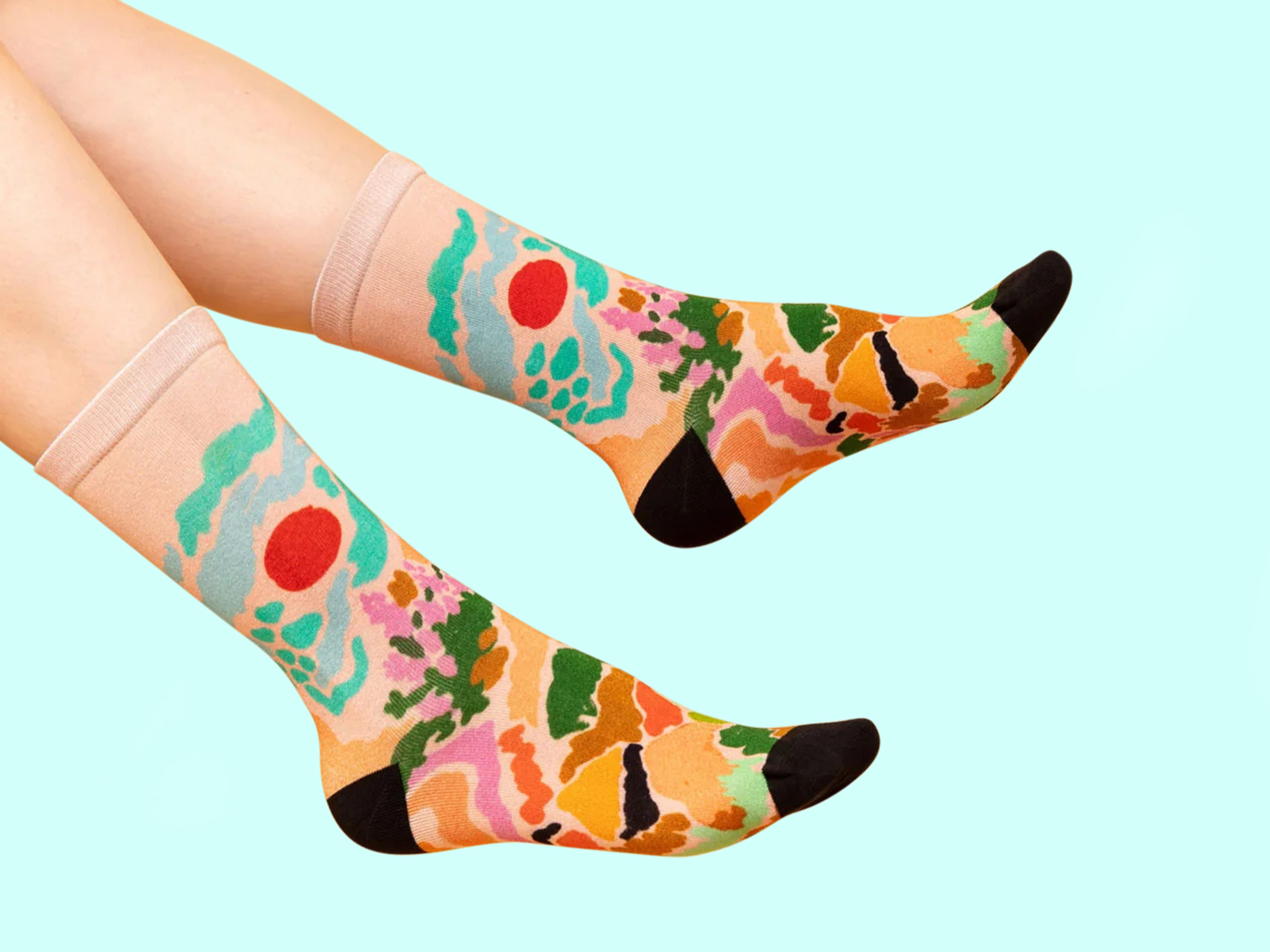 get a load of these outback-inspired kaleidoscopic socks • fashion ...