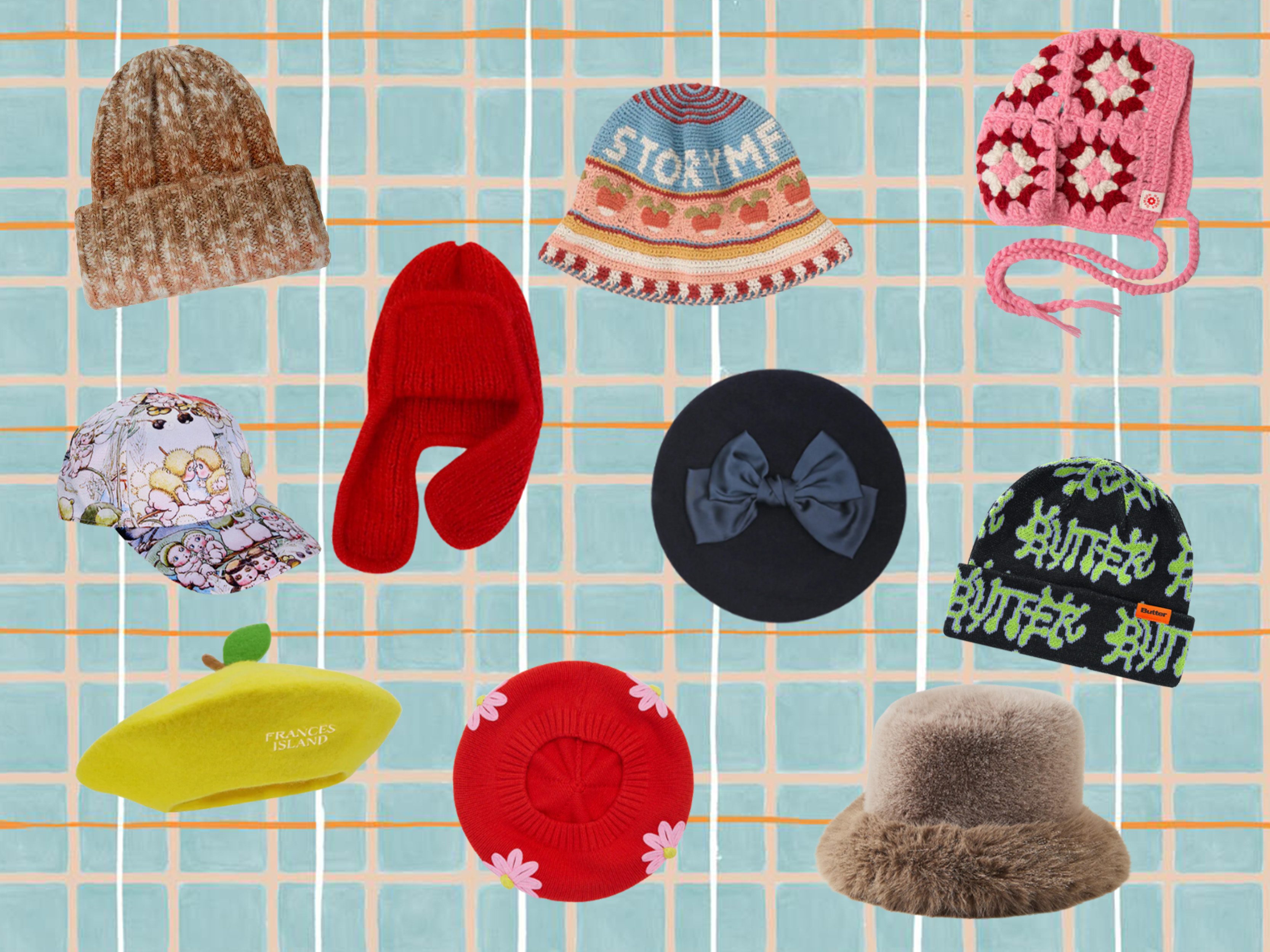 10 cute hats to keep our noggins warm this winter • fashion • frankie ...