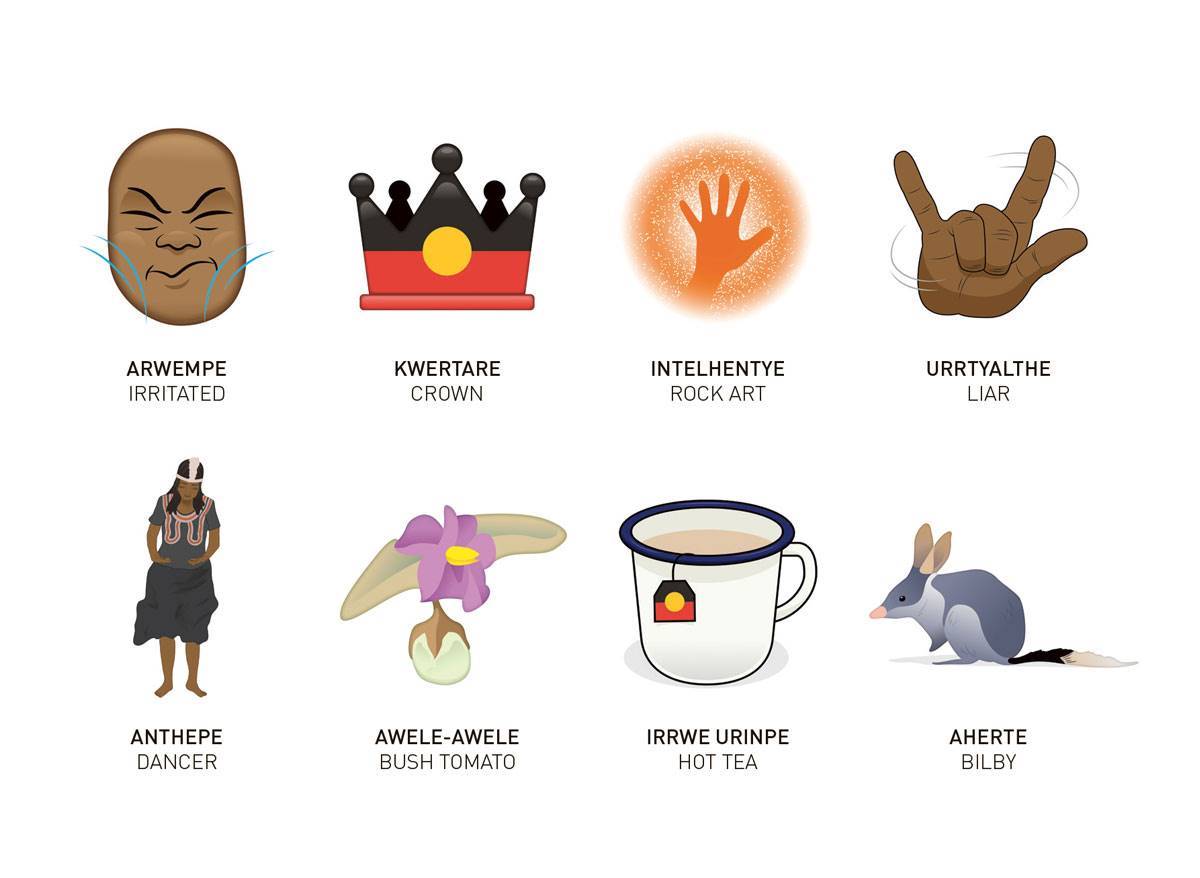 how australia's first set of indigenous emoji came to life • art ...