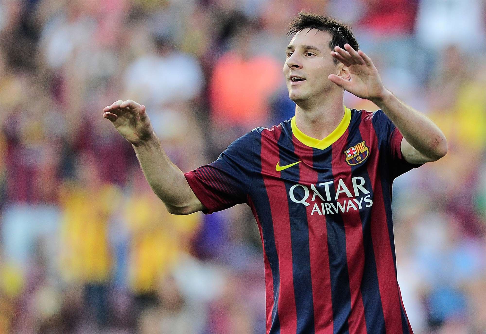 Messi excited by difficult Euro draw - FTBL | The home of football in ...