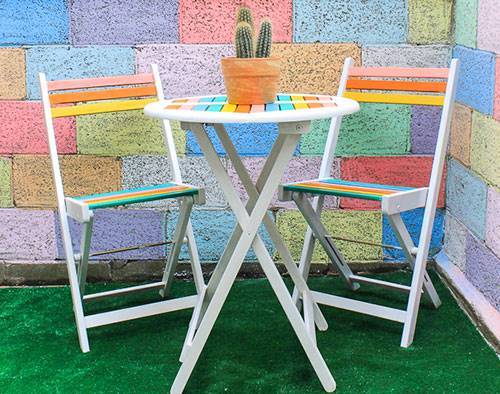 diy rainbow table • craft • frankie magazine • frankie magazine ...