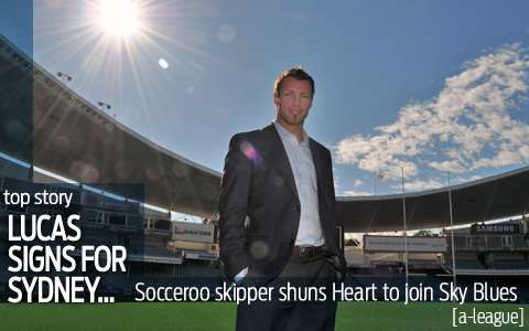 Who does he sign for? Lucas signs for Sydney - FTBL | The home of ...