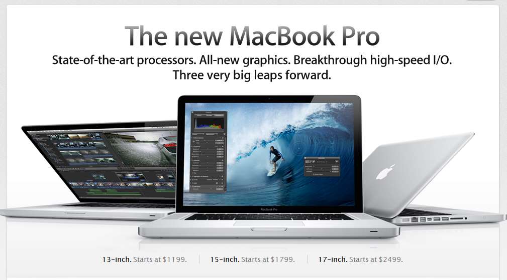 Apple tweaks MacBook Pro lineup - Hardware - Servers & Storage - CRN ...
