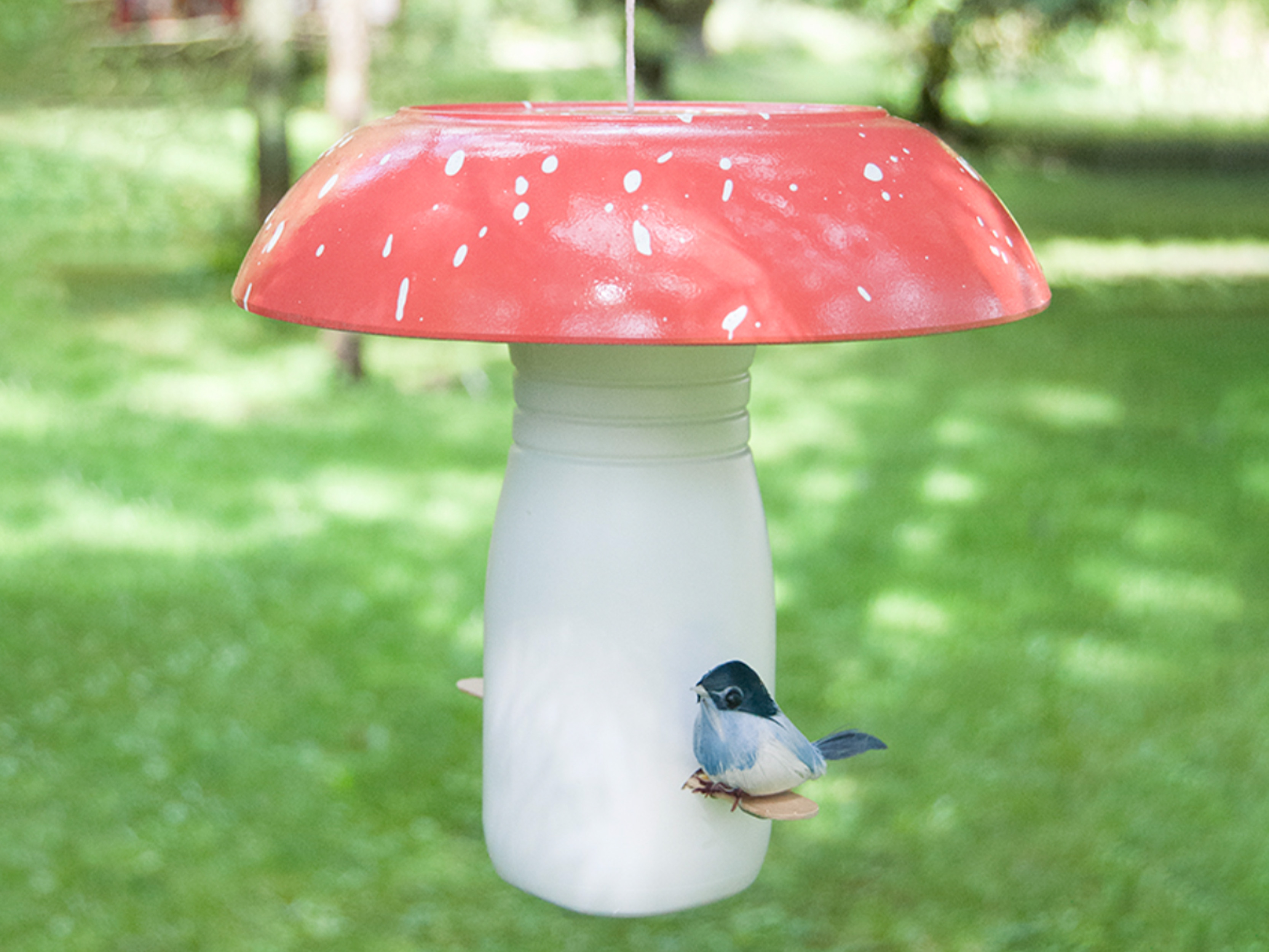 make your very-own diy mushroom bird feeder • craft • frankie magazine ...