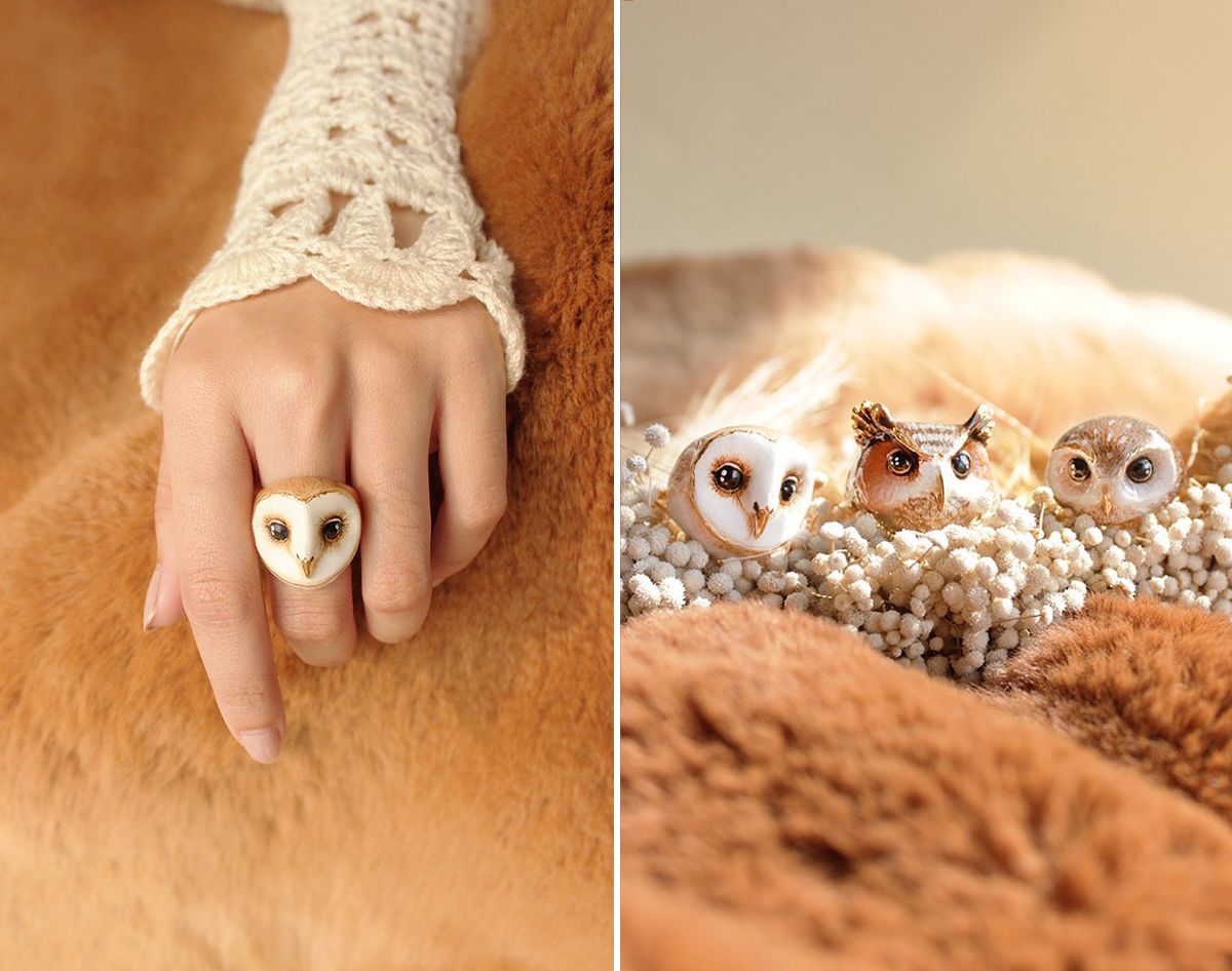 whimsical rings by good after nine • fashion • frankie magazine ...