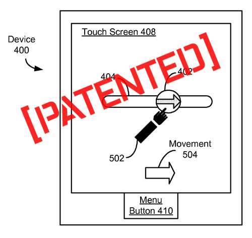 Apple Owns Patent On 'Unlocking Touchscreen Phone', Provides Helpful ...