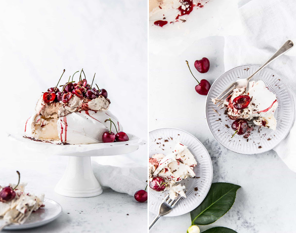 black forest pavlova • food • frankie magazine • australian fashion ...