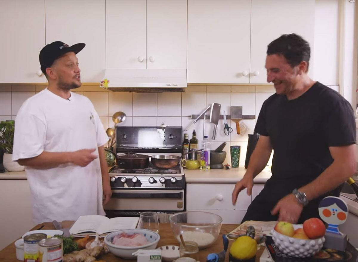 raph rashid's online cooking show is all about the daggy classics ...