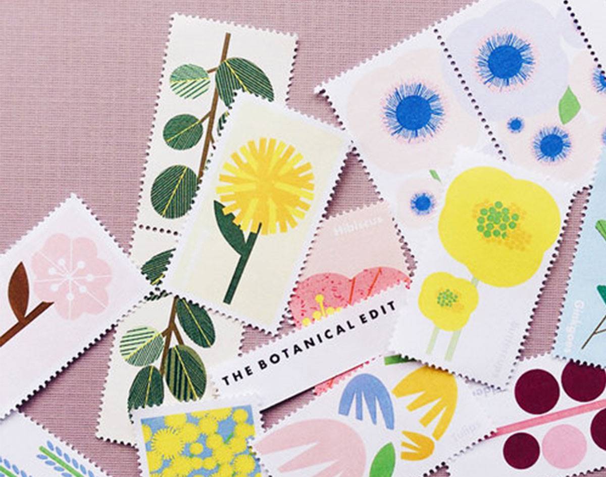 these decorative stamps are too pretty for the post • life • frankie ...