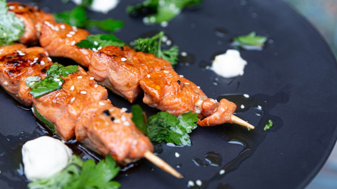 Shannon Bennett's sustainable grilled salmon with celeriac & apple ...