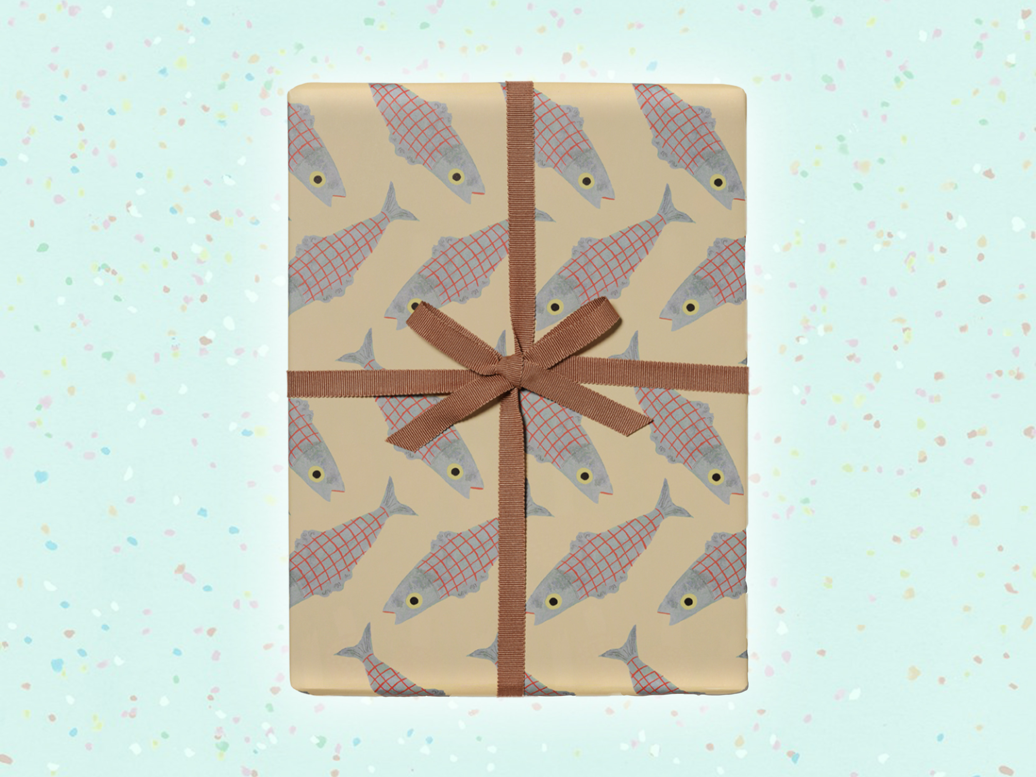 get a load of this herring-inspired wrapping paper • design • frankie ...