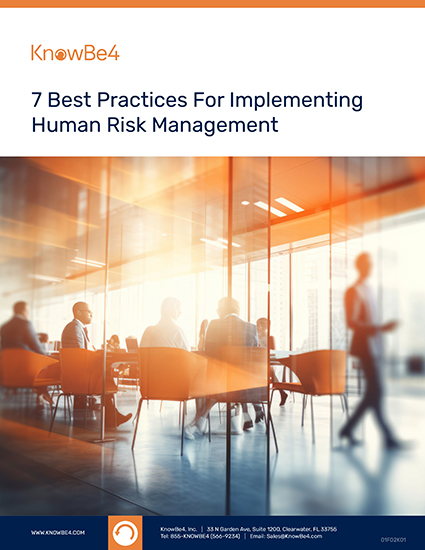 7 Best Practices For Implementing Human Risk Management - Whitepapers - iTnews