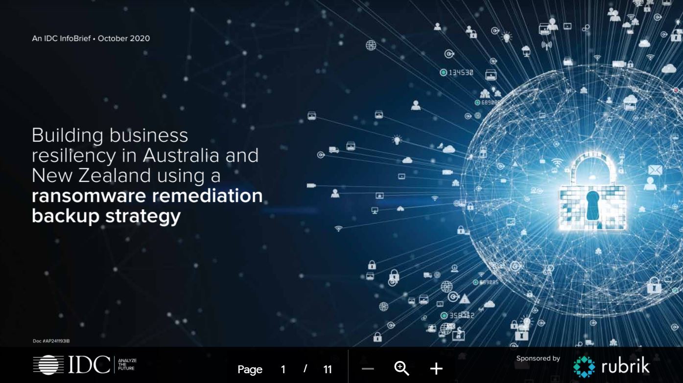 Building a ransomware remediation backup strategy - Whitepapers - iTnews