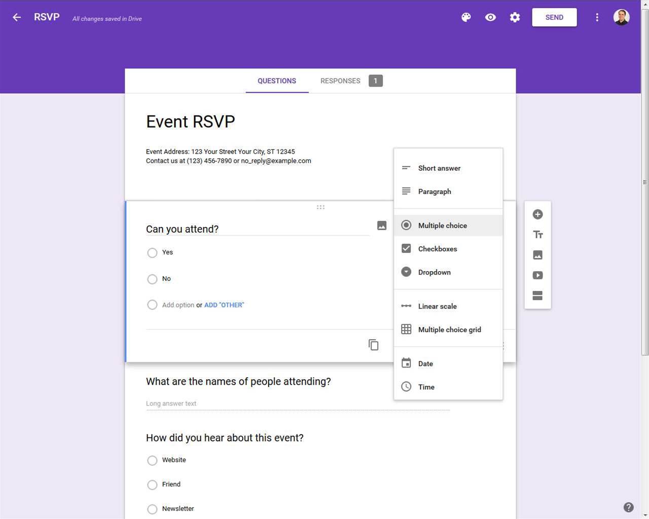 Google Forum Examples – Google Forms Examples – WHHD