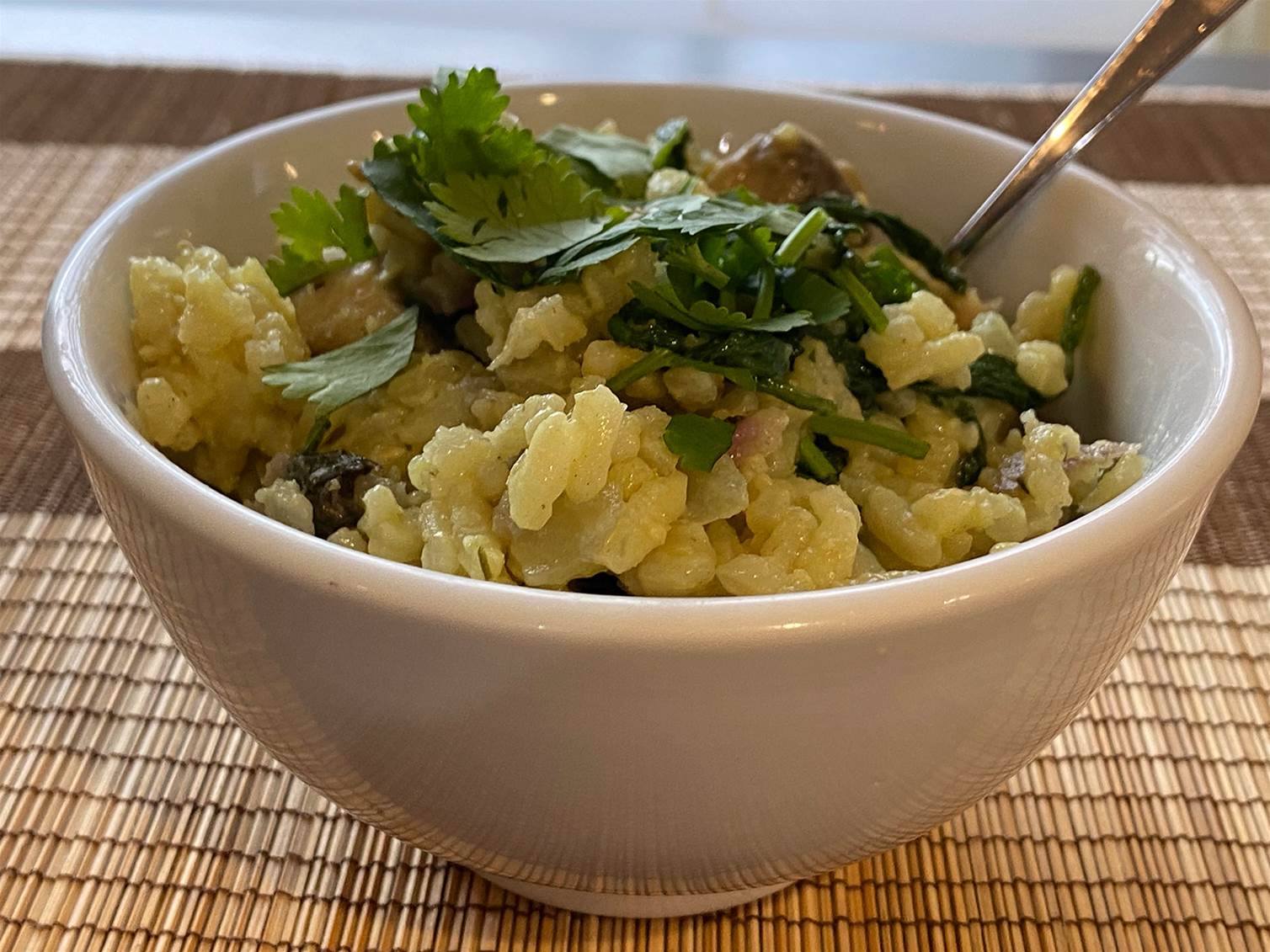 RECIPE: Easy chicken, mushroom, & spinach risotto - Australian Mountain ...