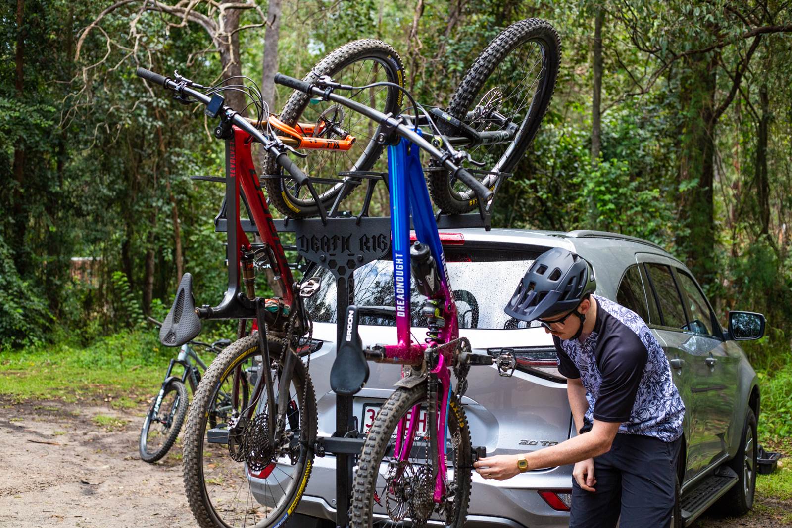 AMB Vertical Bike Rack Test - first look! | AMBmag.com.au