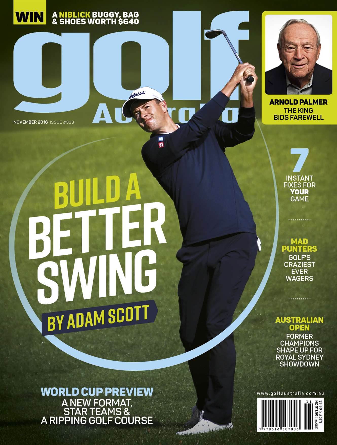 Inside: Golf Australia November 2016 - Golf Australia Magazine