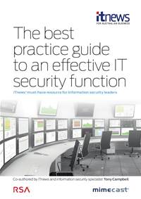 The best practice guide to an effective IT security function - Reports ...