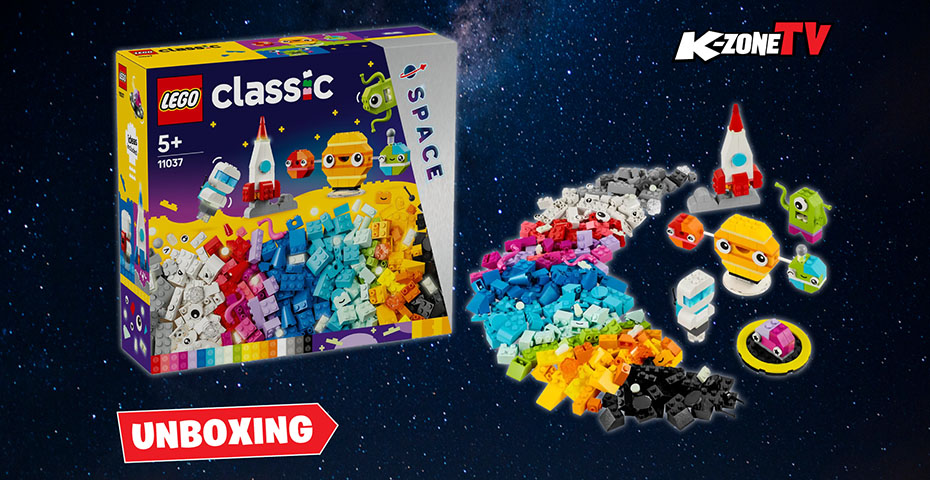 Unbox: LEGO Classic Creative Space Planets