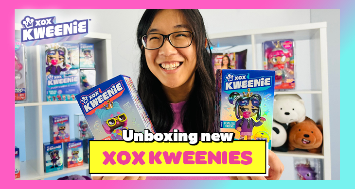 Unboxing new XOX Kweenie blind boxes – Total Girl