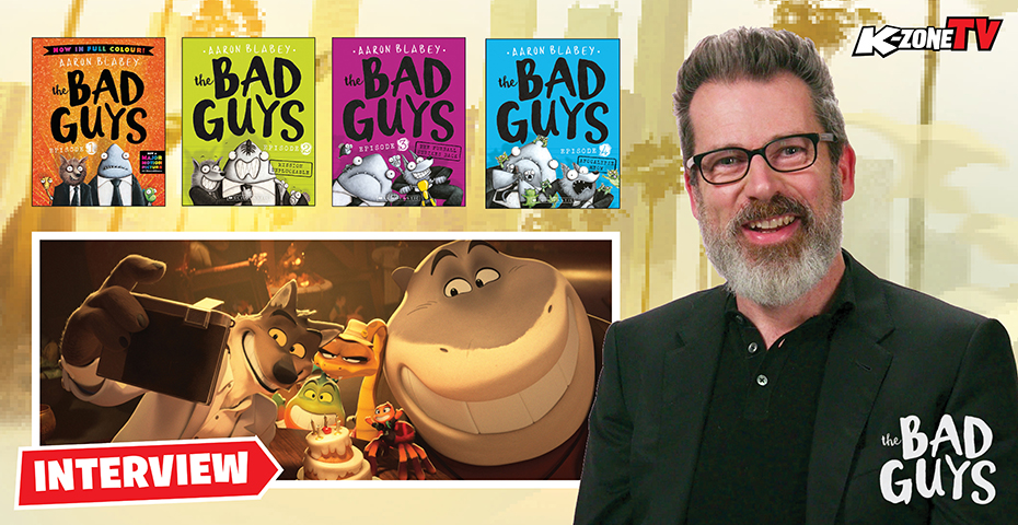 Aaron Blabey on Writing The Bad Guys Books – K-Zone
