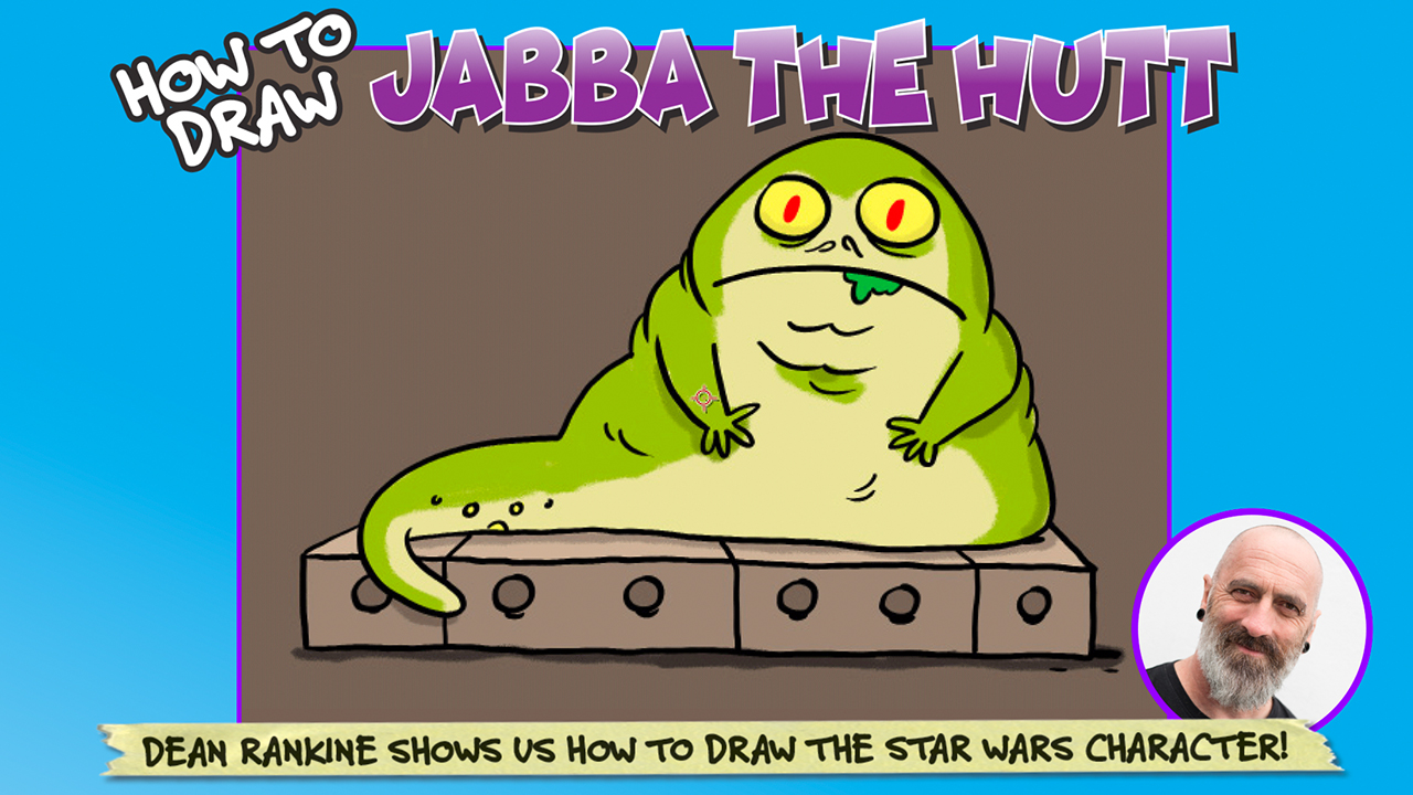 How To Draw Jabba The Hutt – K-Zone