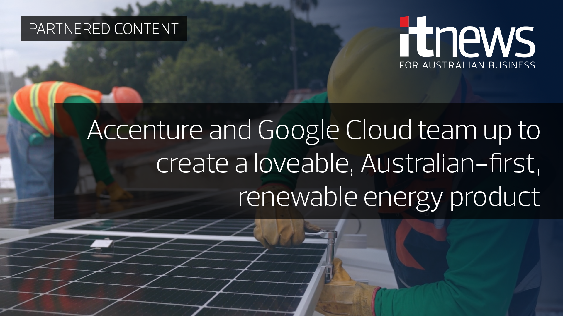 Accenture and Google Cloud team up to create a loveable, Australian ...
