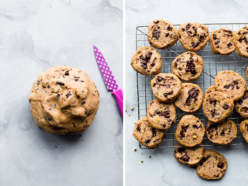 pistachio and dark chocolate bickies • food • frankie magazine ...