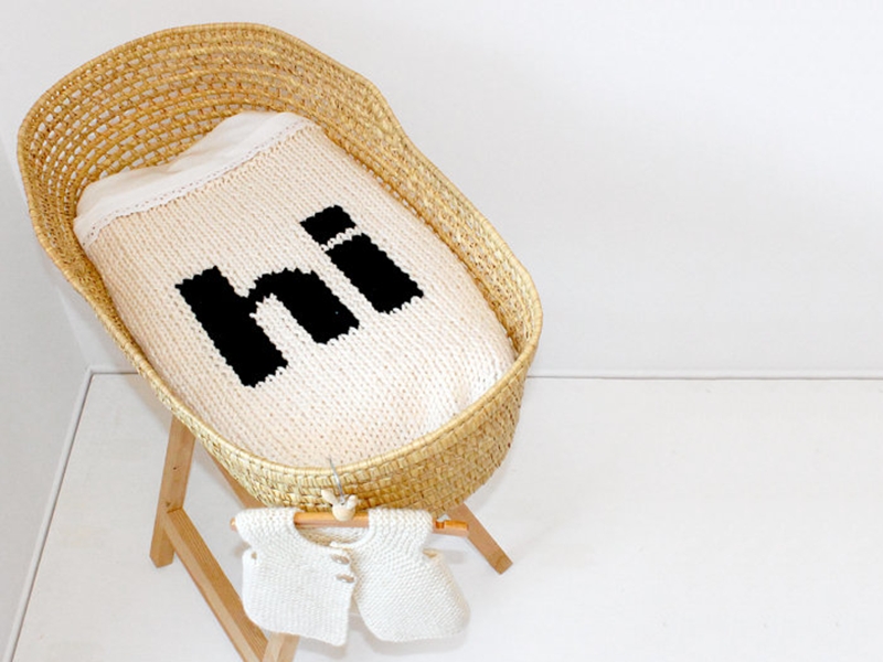 hi baby blanket • interiors • frankie magazine • australian fashion ...