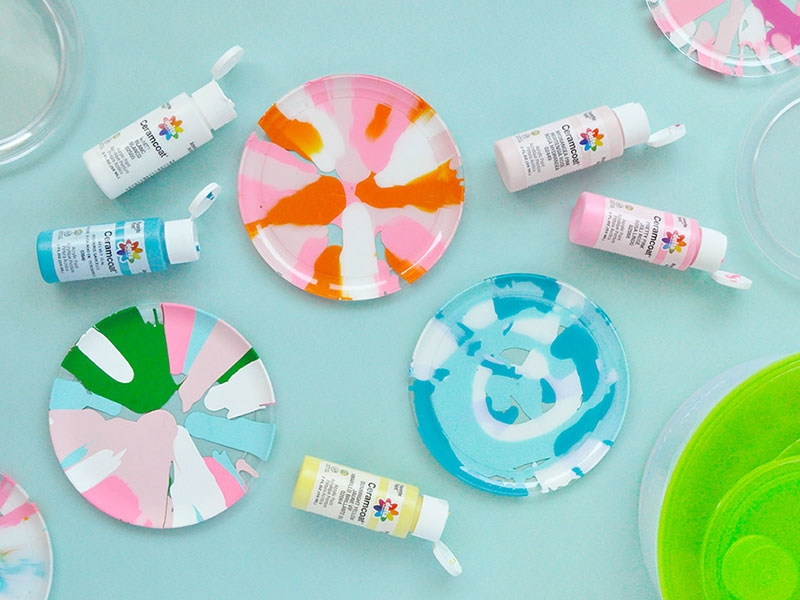 diy salad spinner plates • craft • frankie magazine • frankie magazine ...