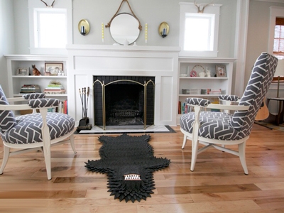 the monster skin rug • interiors • frankie magazine • australian ...