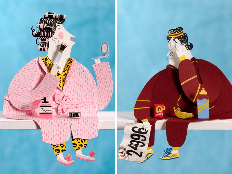 malin koort’s tiny paper people • art • frankie magazine • australian ...