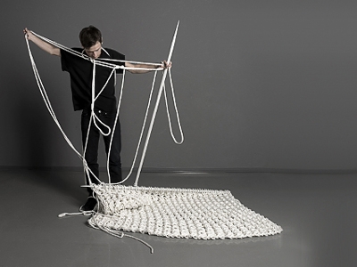 giant knitting • craft • frankie magazine • australian fashion magazine ...