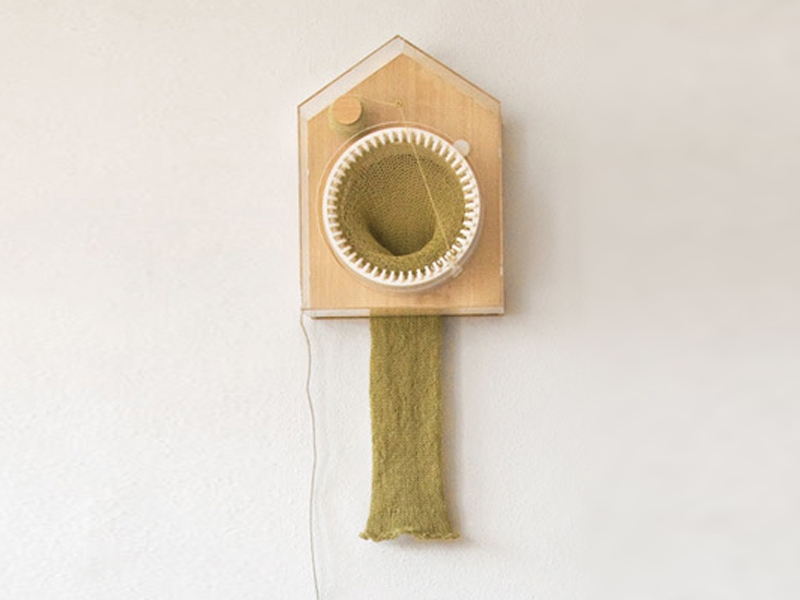 the knitting clock • design • frankie magazine • australian fashion ...