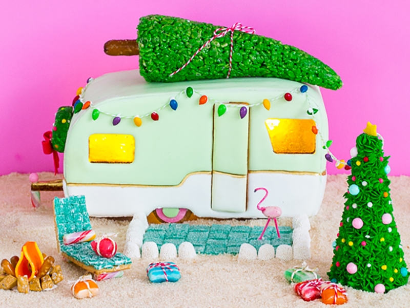 retro camper gingerbread house • food • frankie magazine • australian ...