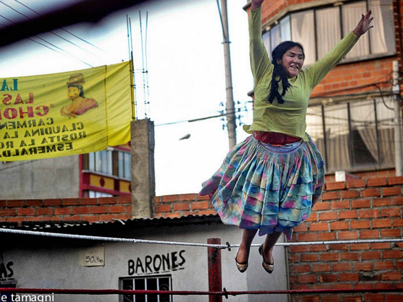 the flying cholitas • photography • frankie magazine • australian ...