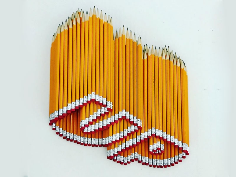the art of stacking pencils • art • frankie magazine • australian ...