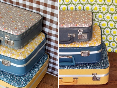 make your own floral suitcase • craft • frankie magazine • australian ...