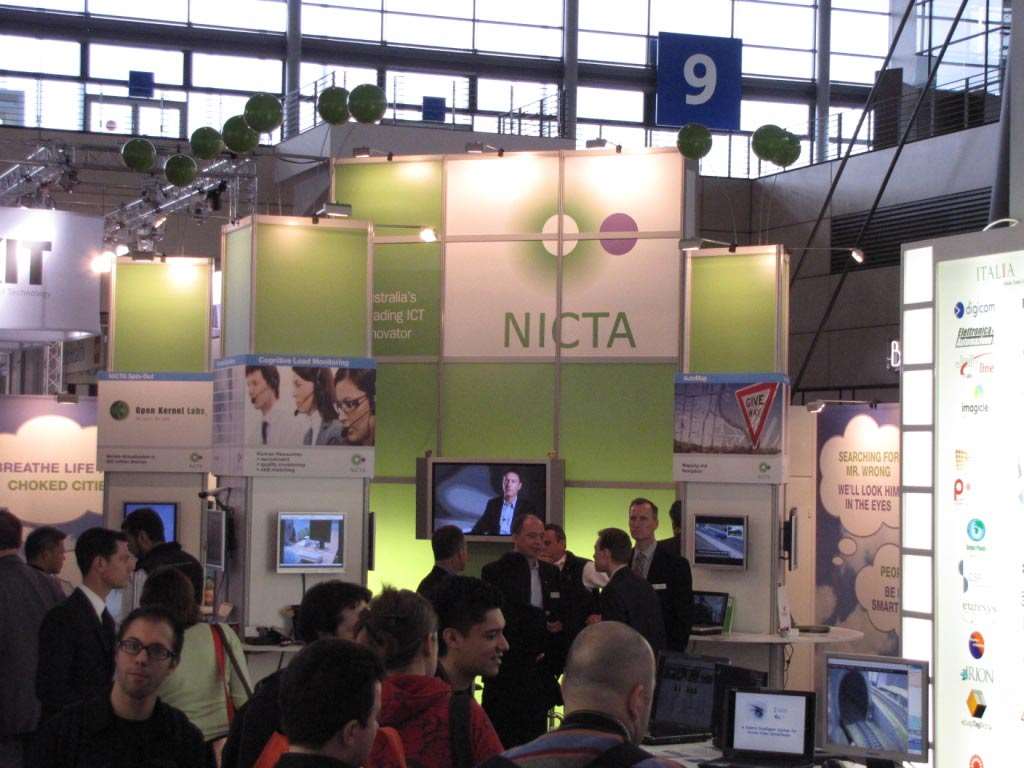 Photos: NICTA takes Australia back to CeBIT - iTnews