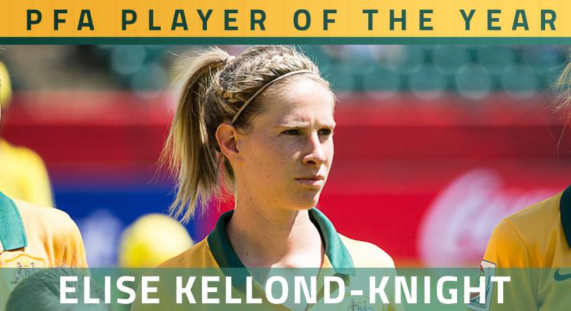 Elise Kellond-Knight voted 2015 PFA Footballer of the Year - The Women ...