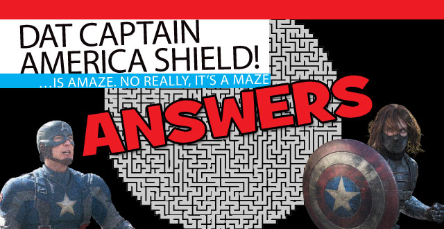 Captain America Maze Solution – K-Zone