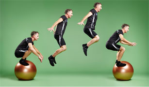 Swiss Ball Jump Record – K-Zone