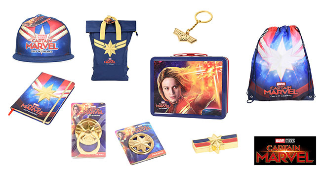 Captain Marvel Movie Merch Pack Giveaway – K-Zone
