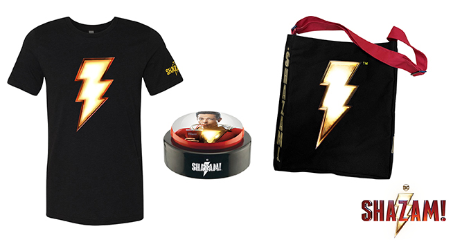 SHAZAM! Movie Merch Pack Giveaway – K-Zone