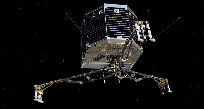 Robot to Land on Comet – K-Zone